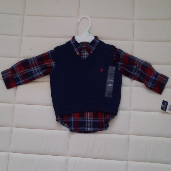 Ralph Lauren | Matching Sets | Brand New Infants Ralph Lauren Blue Tag ...